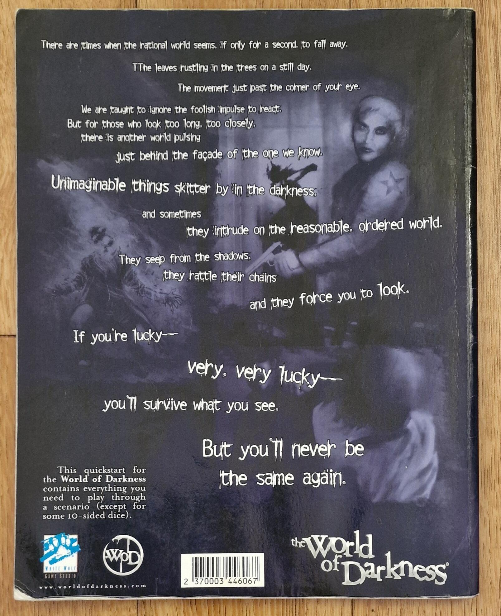 World of Darkness A Nightmare at Hill Manor RPG book by White Wolf ...