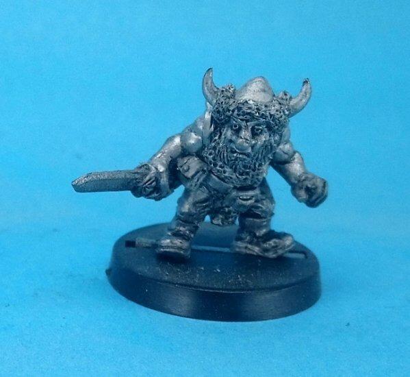 DW 308 Bjorn the Barbaric Dwarf Dungeoneer by Ral Partha