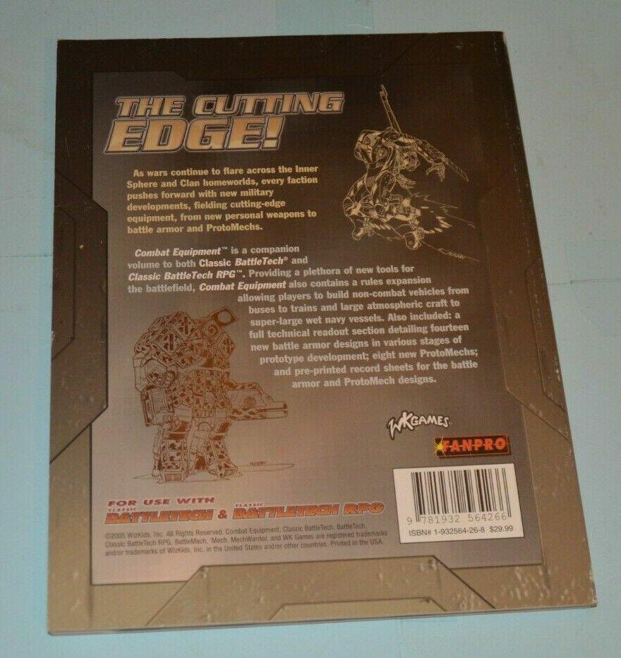 Classic Battletech: Combat Equipment