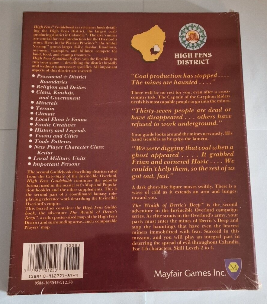 The Wraith of Derric's Deep for Invincible Overlord series AD&D1E in ...