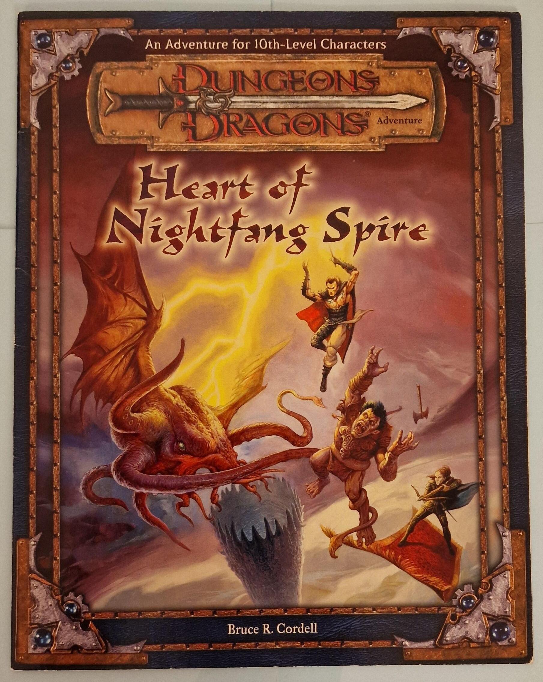 Heart of Nightfang Spire for Dungeons & Dragons 3rd edition