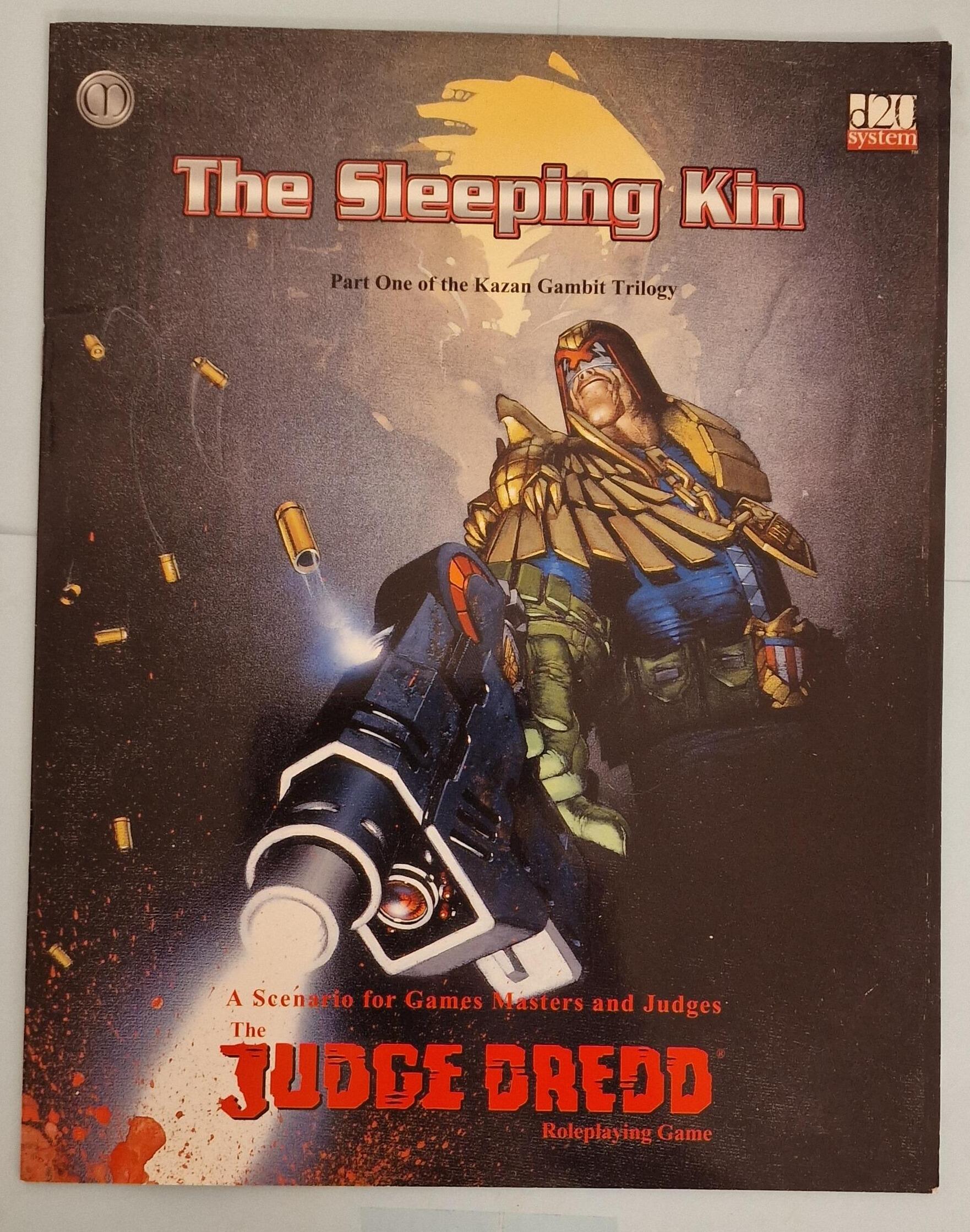 The Sleeping Kin an adventure for Judge Dredd RPG D20