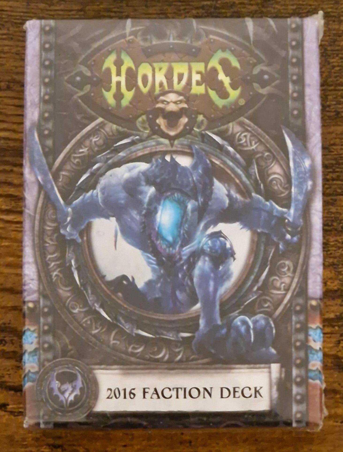 Hordes Faction Decks 2016 Bundle of 5 New in shrink