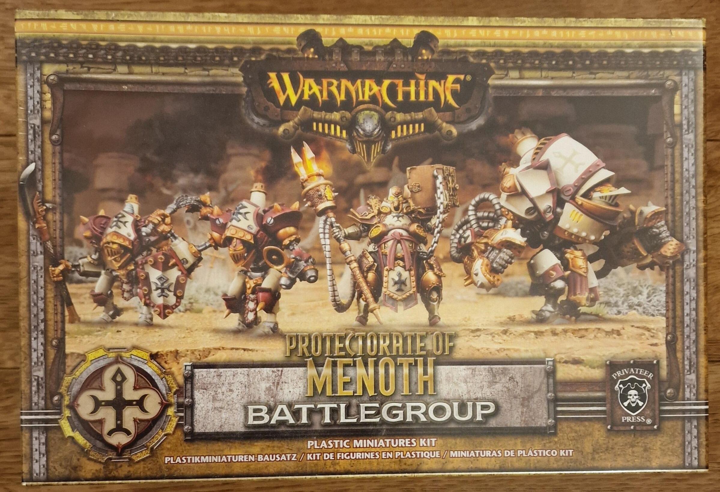 Warmachine Miniature Protectorate of Menoth Battlegroup by Privateer ...