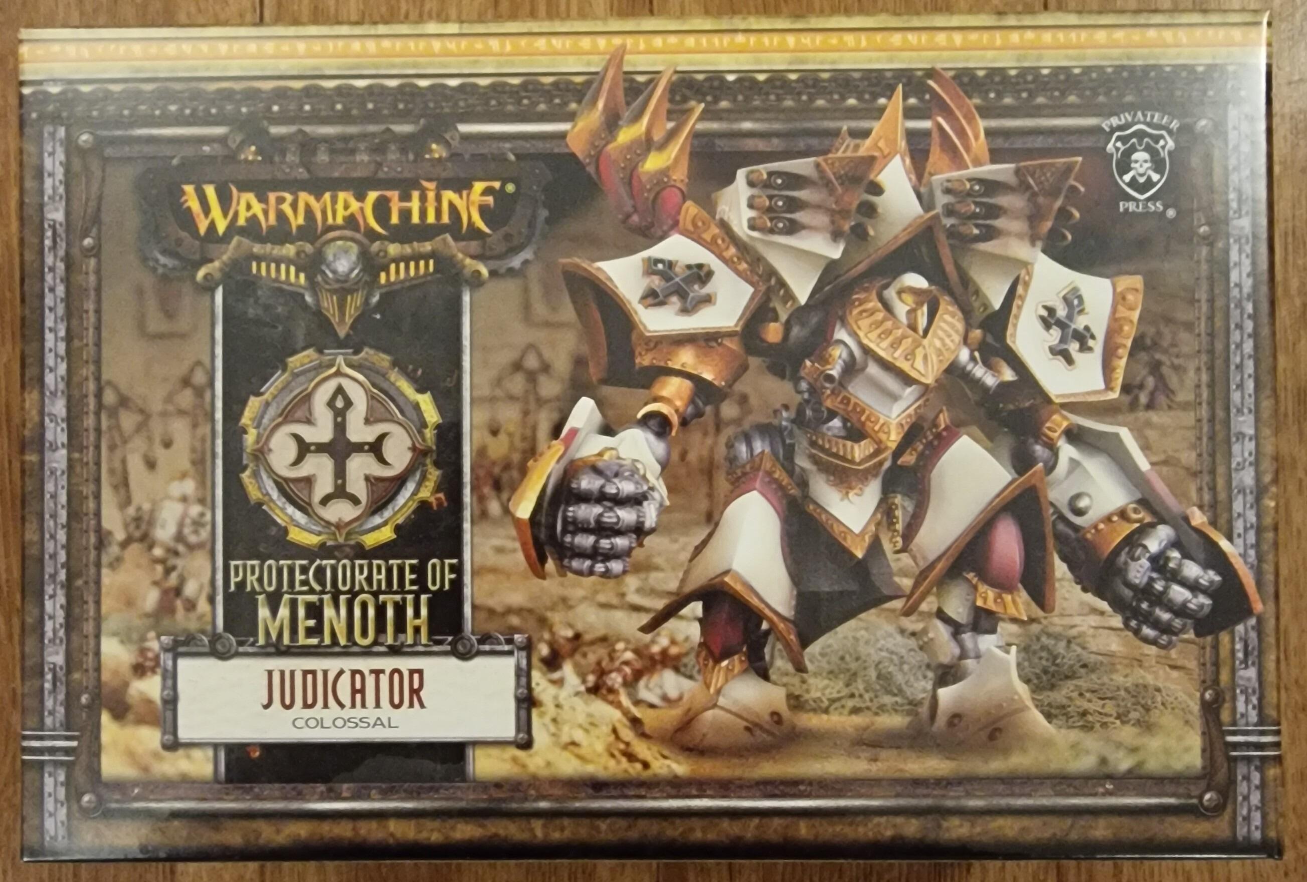 Warmachine Miniature Protectorate of Menoth Judicator by Privateer Press