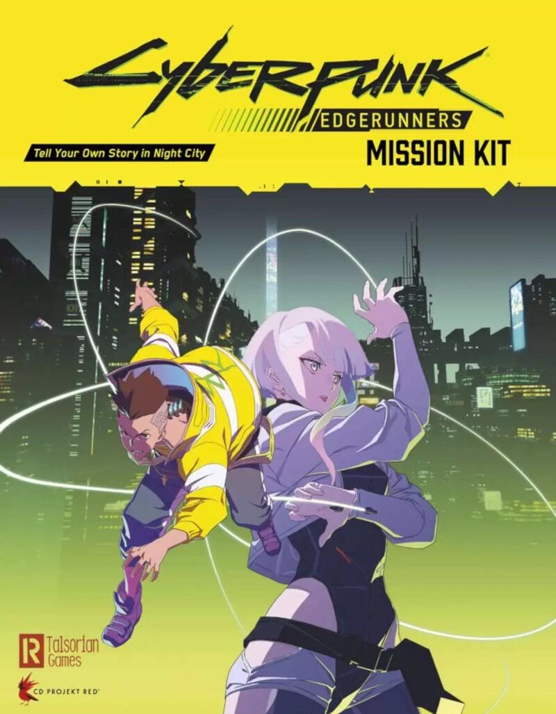 Cyberpunk Edgerunners Mission Kit Box Set by R Talsorian Games INC NEW