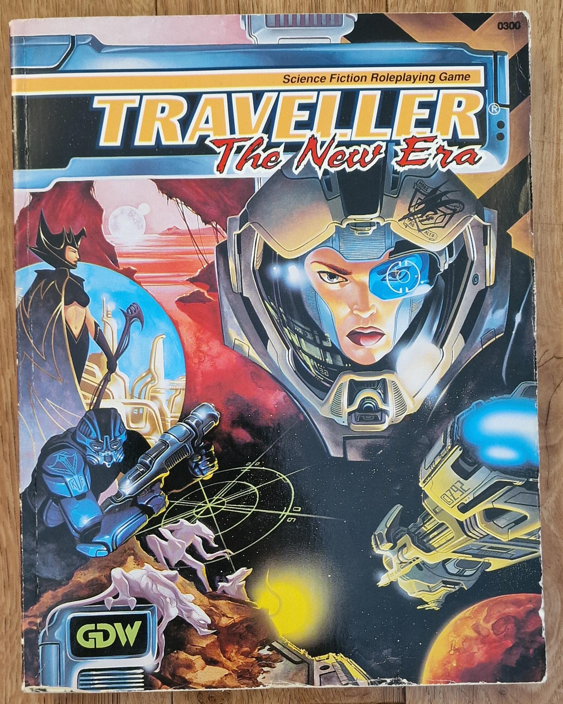 Traveller The New Era Core Rulebook Rules by GDW