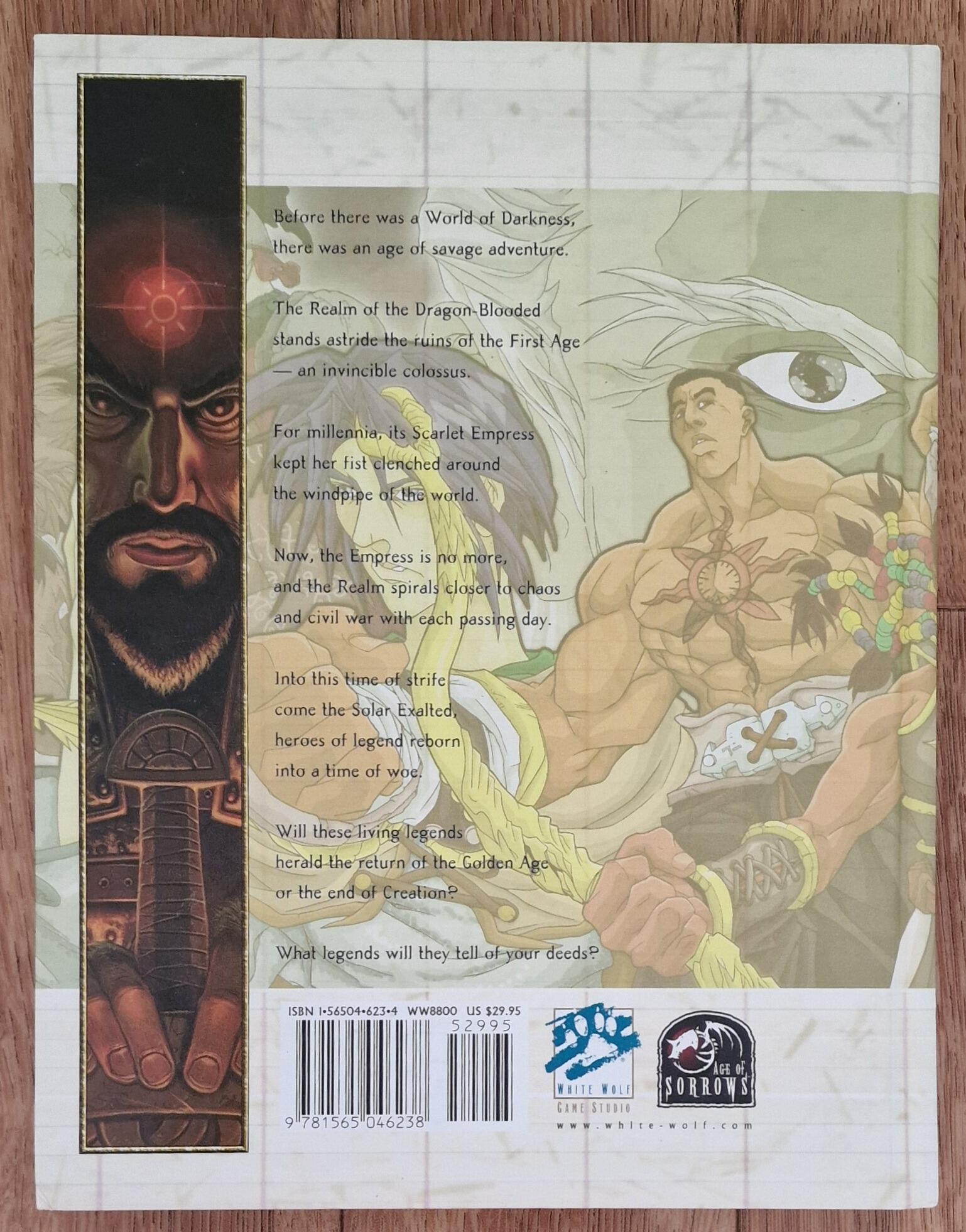 Exalted Core Rulebook 1st Edition by White Wolf Fantasy