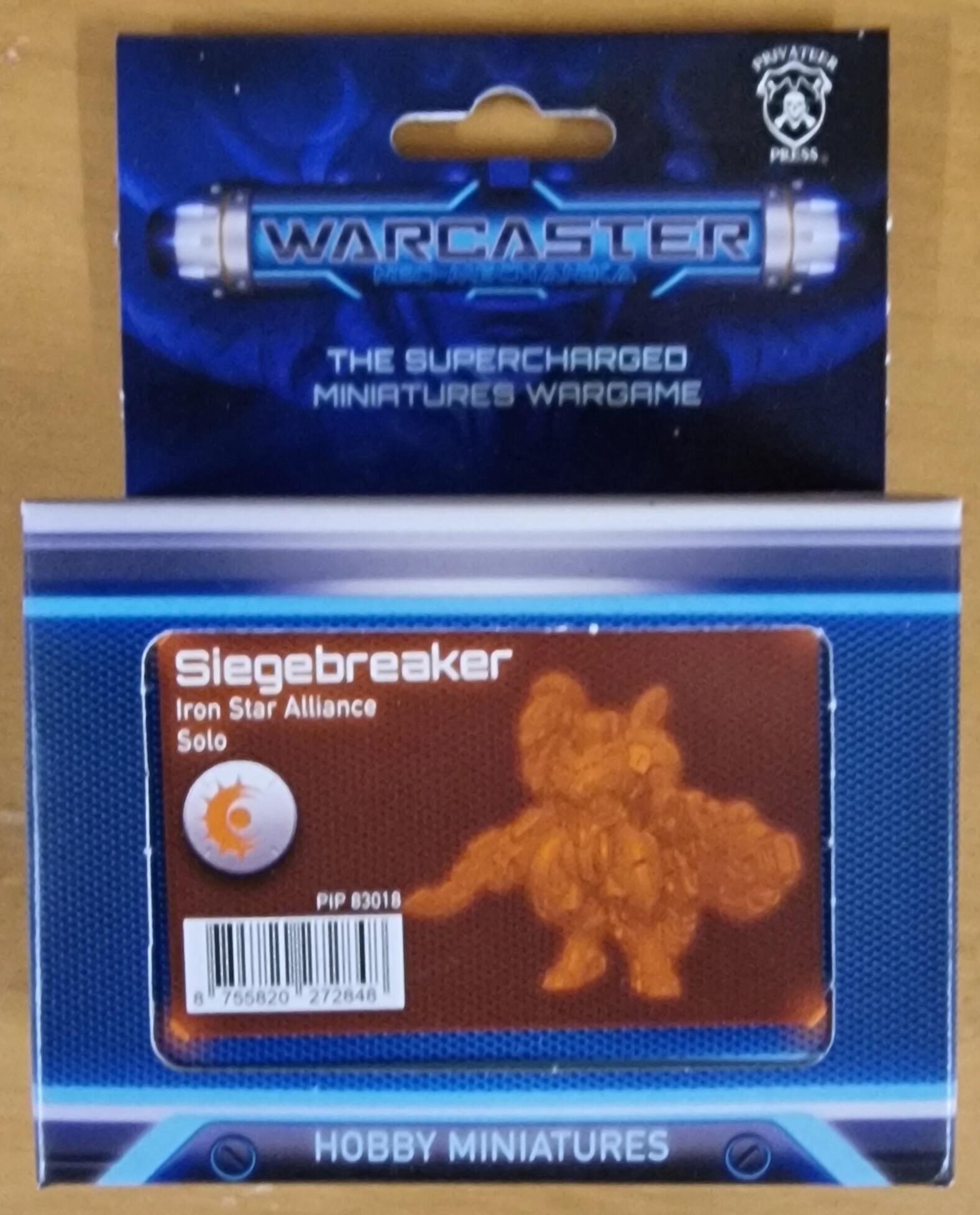 Paladin Siegebreaker Iron Star Alliance Squad miniature for Warcaster ...