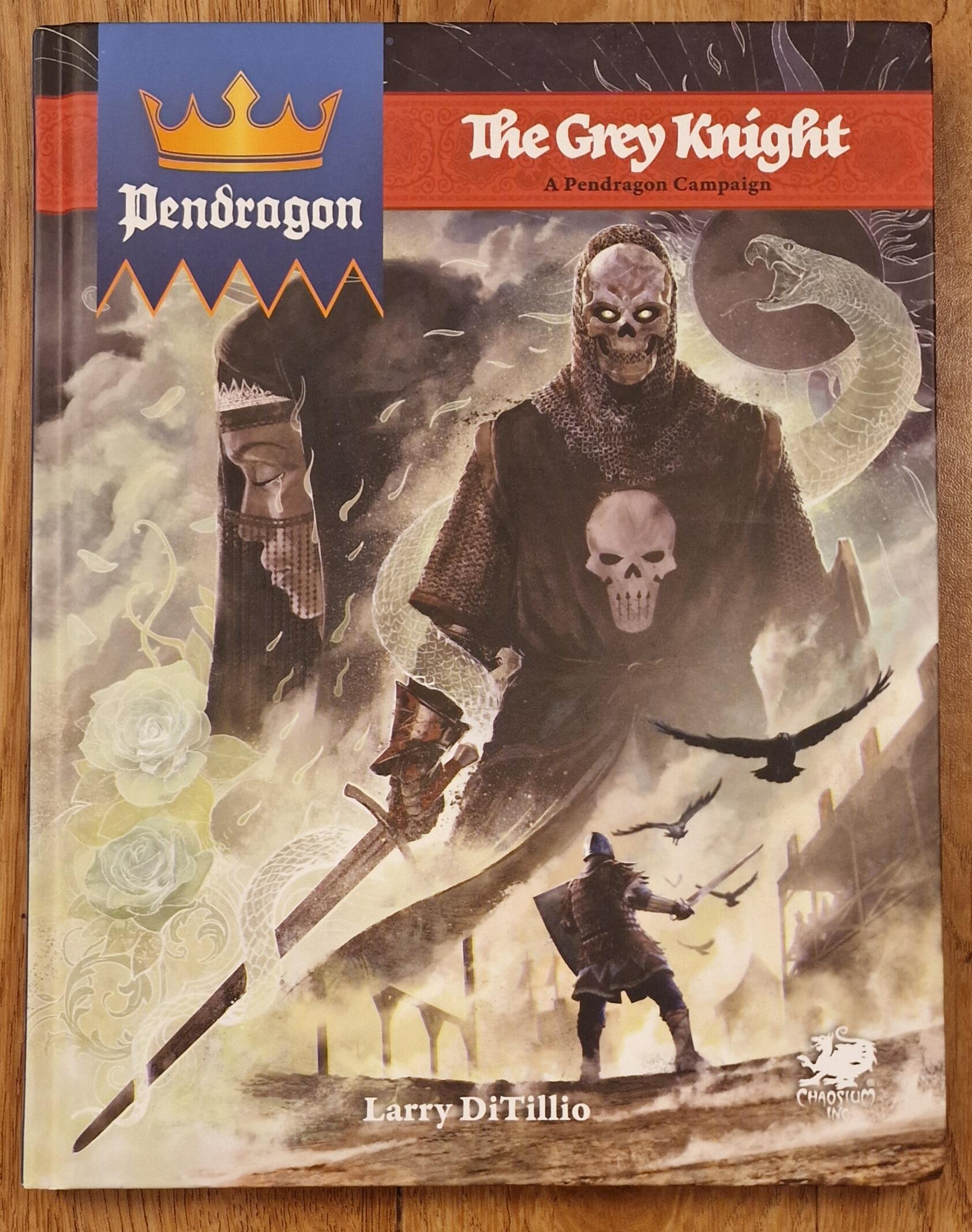 The Grey Knight for Pendragon RPG by Chaosium
