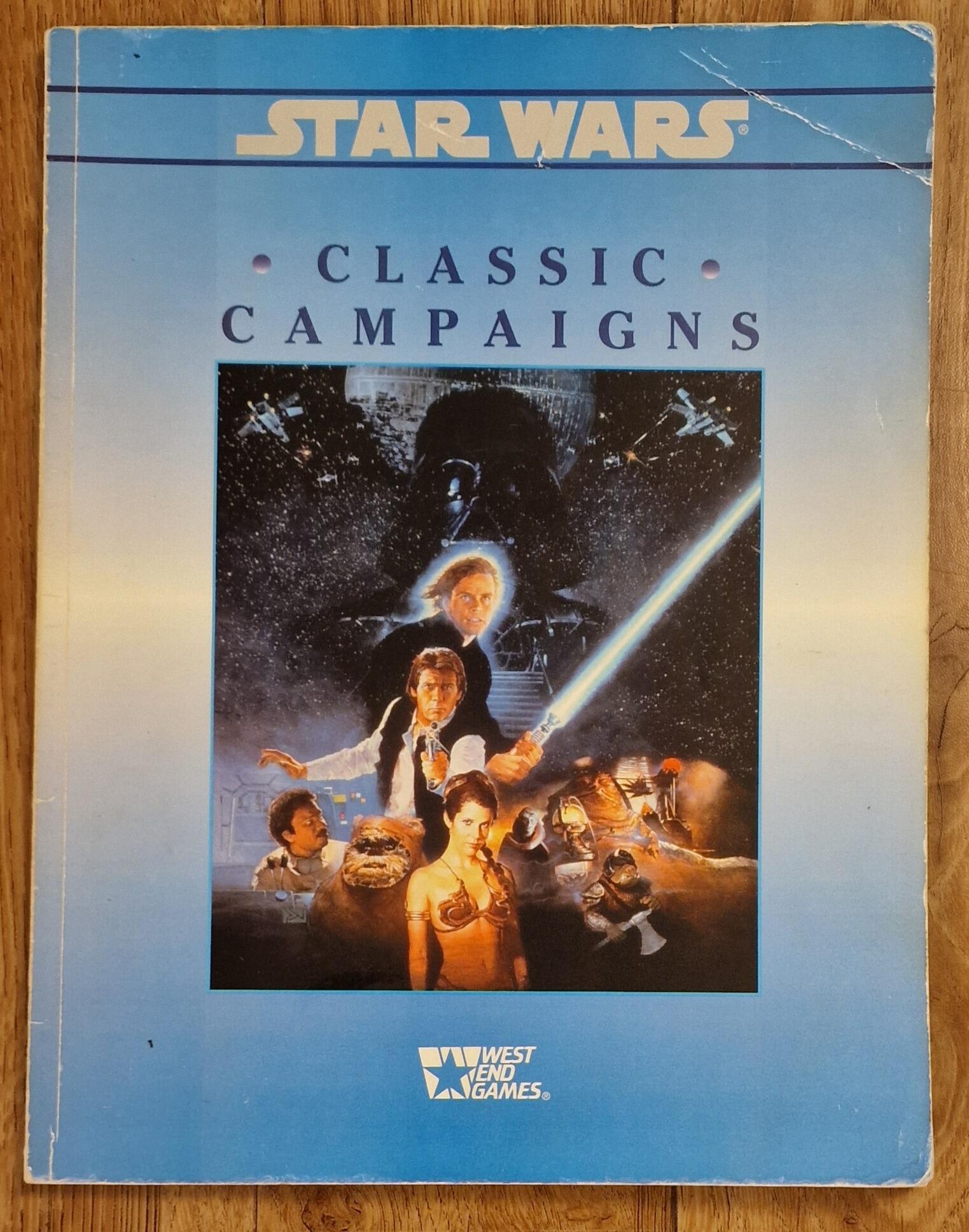 Classic Campaigns for Star Wars RPG by West End Games