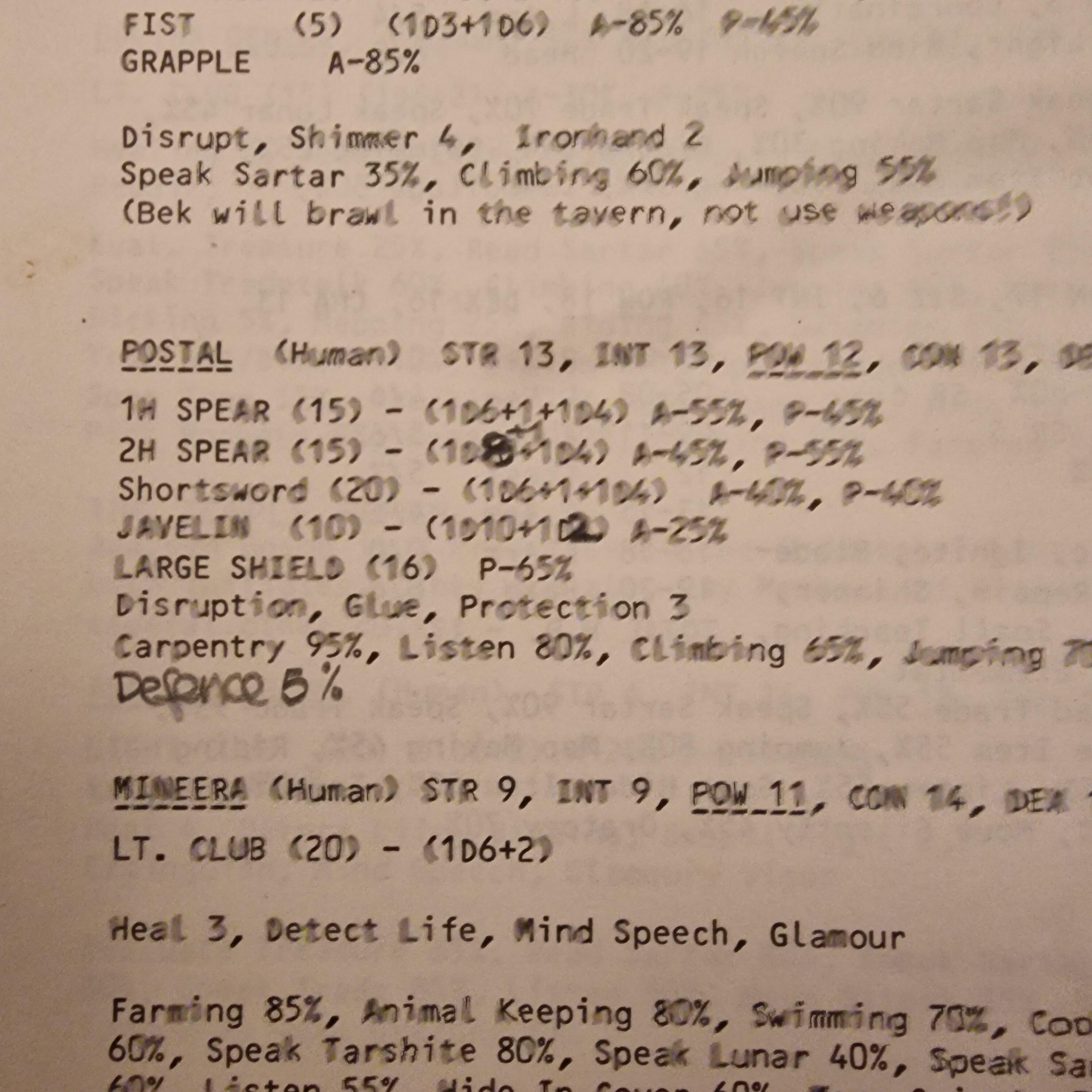 Apple Lane Scenario Pack 2 for 2nd edition Runequest by Chaosium 14 01