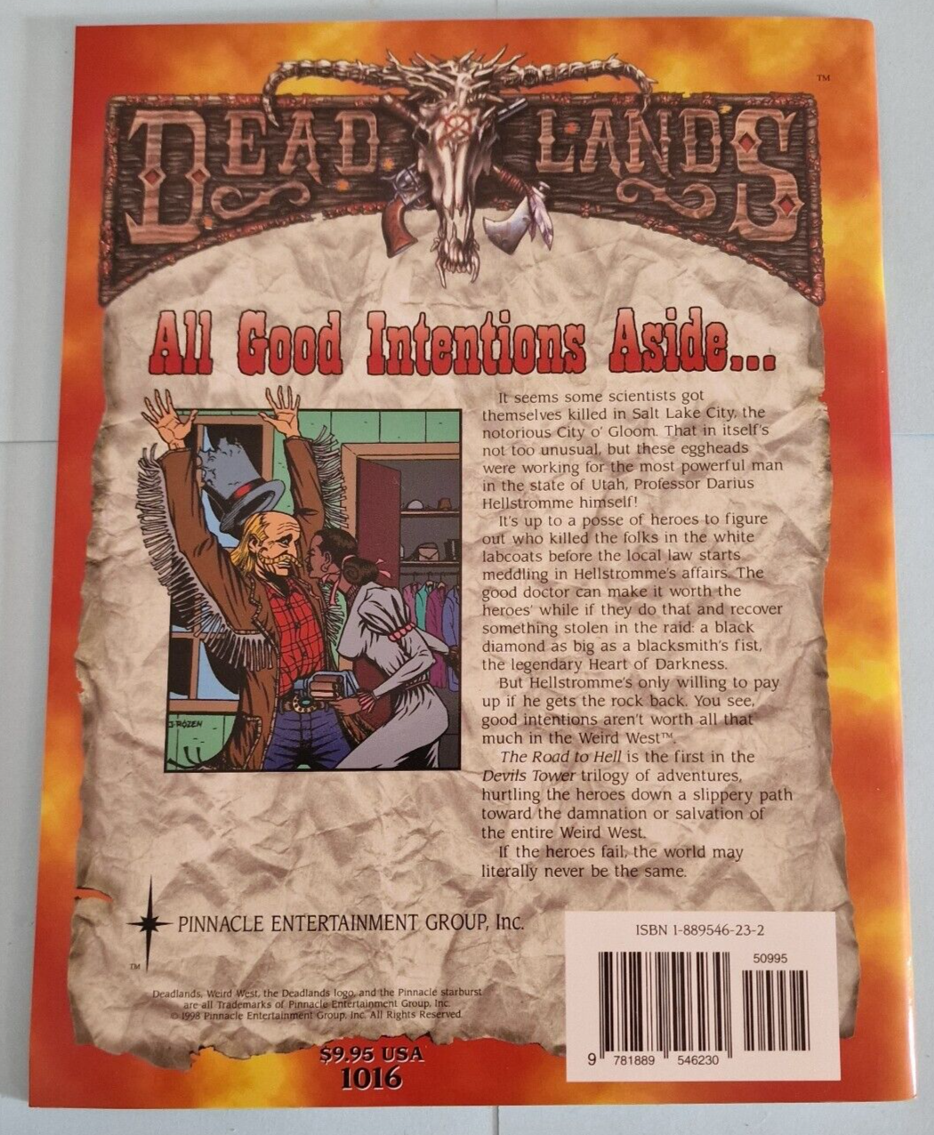 The Road to Hell for Deadlands RPG Devil's Tower #1