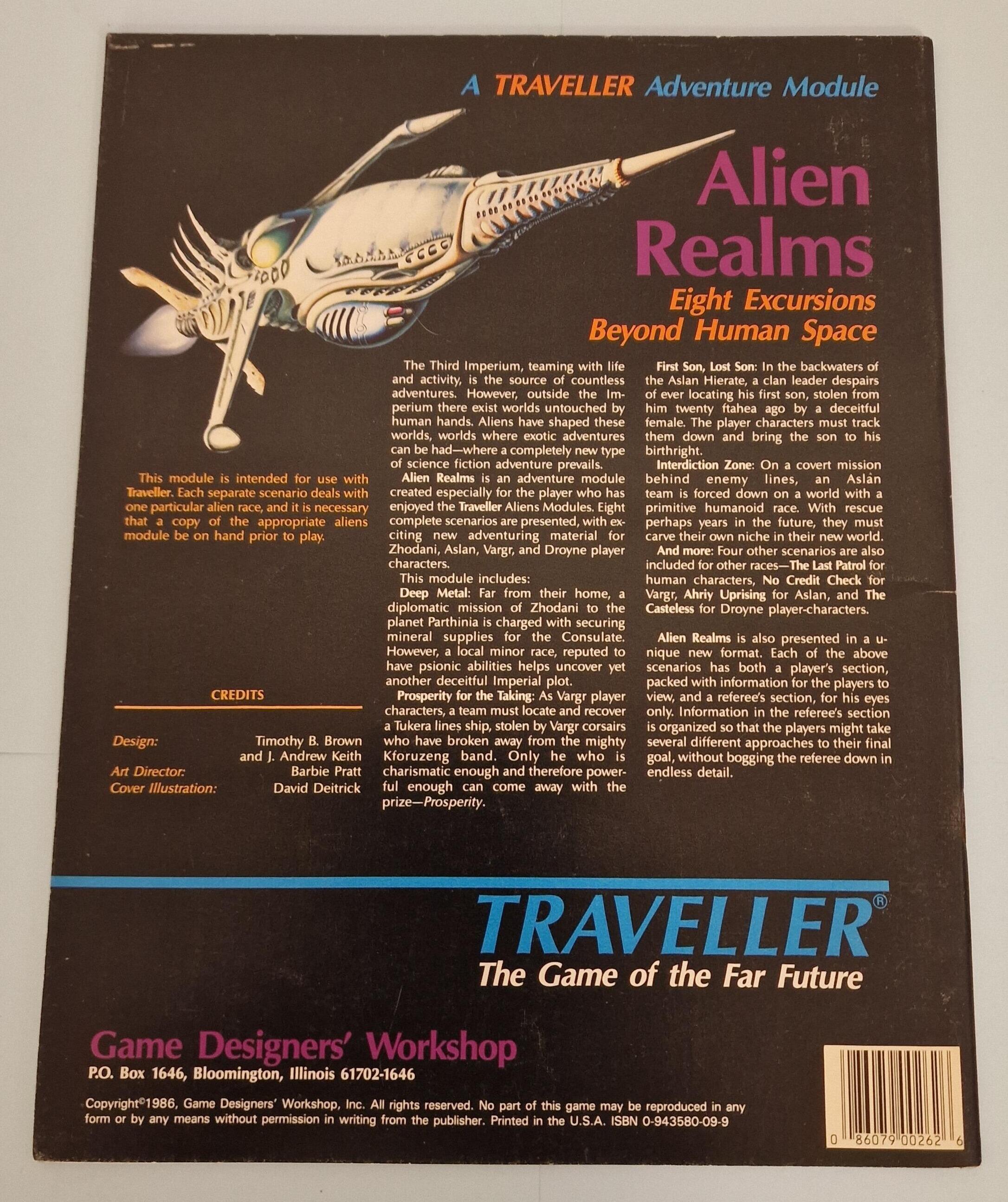 Alien Realms for Classic Traveller