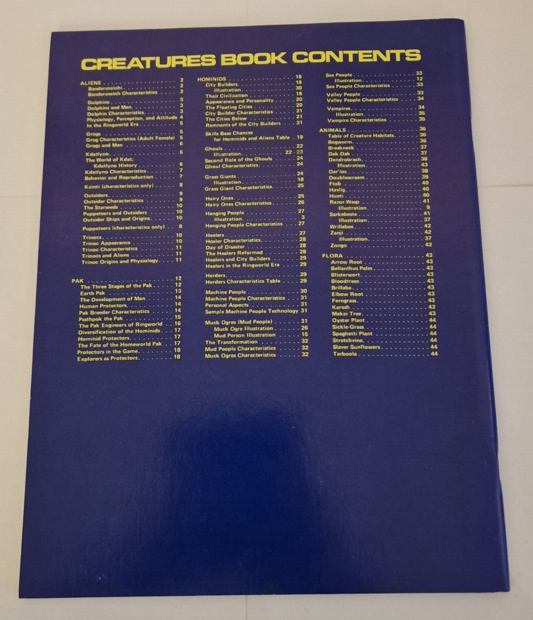 Ringworld RPG Box set by Chaosium