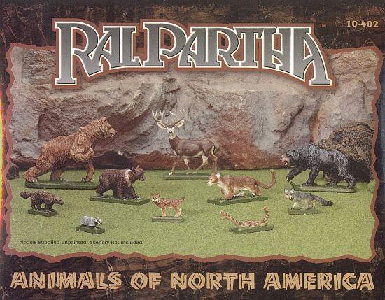 10-402 Animals of North America (boxed set) by Ral Partha