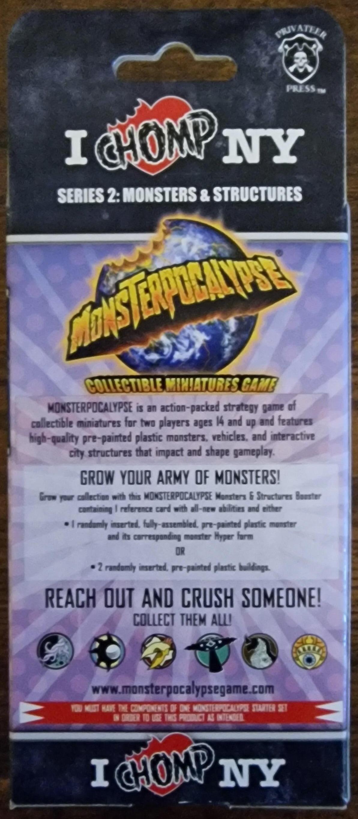Series 2 Monsters and Structures I Chomp New York for Monsterpocalypse