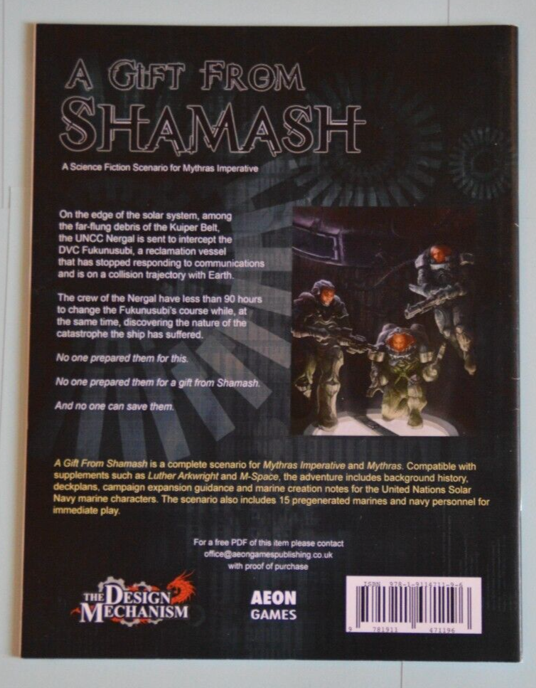 A Gift from Shamash an Adventure for MYTHRAS Imperative RPG UK ed Aeon ...