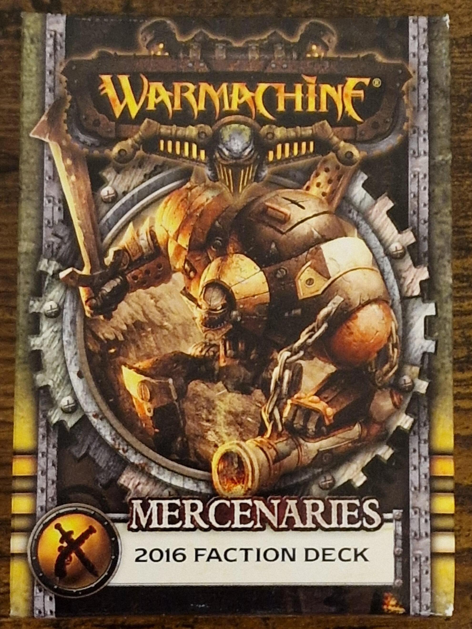 Warmachine Faction Decks 2016 Bundle of 5 New