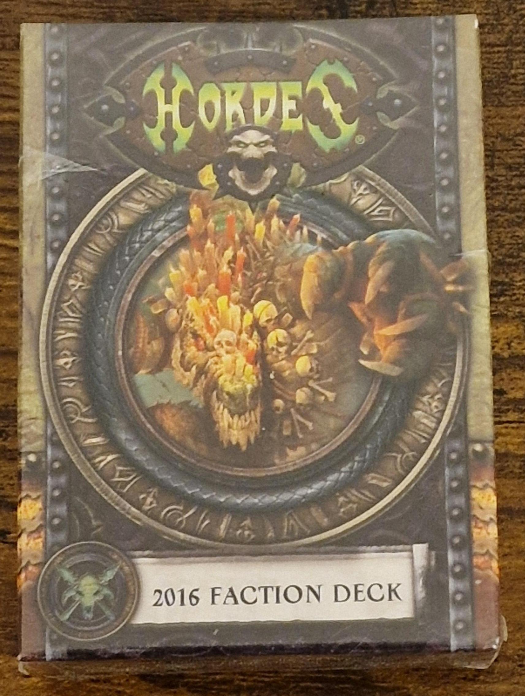 Hordes Faction Decks 2016 Bundle of 5 New in shrink