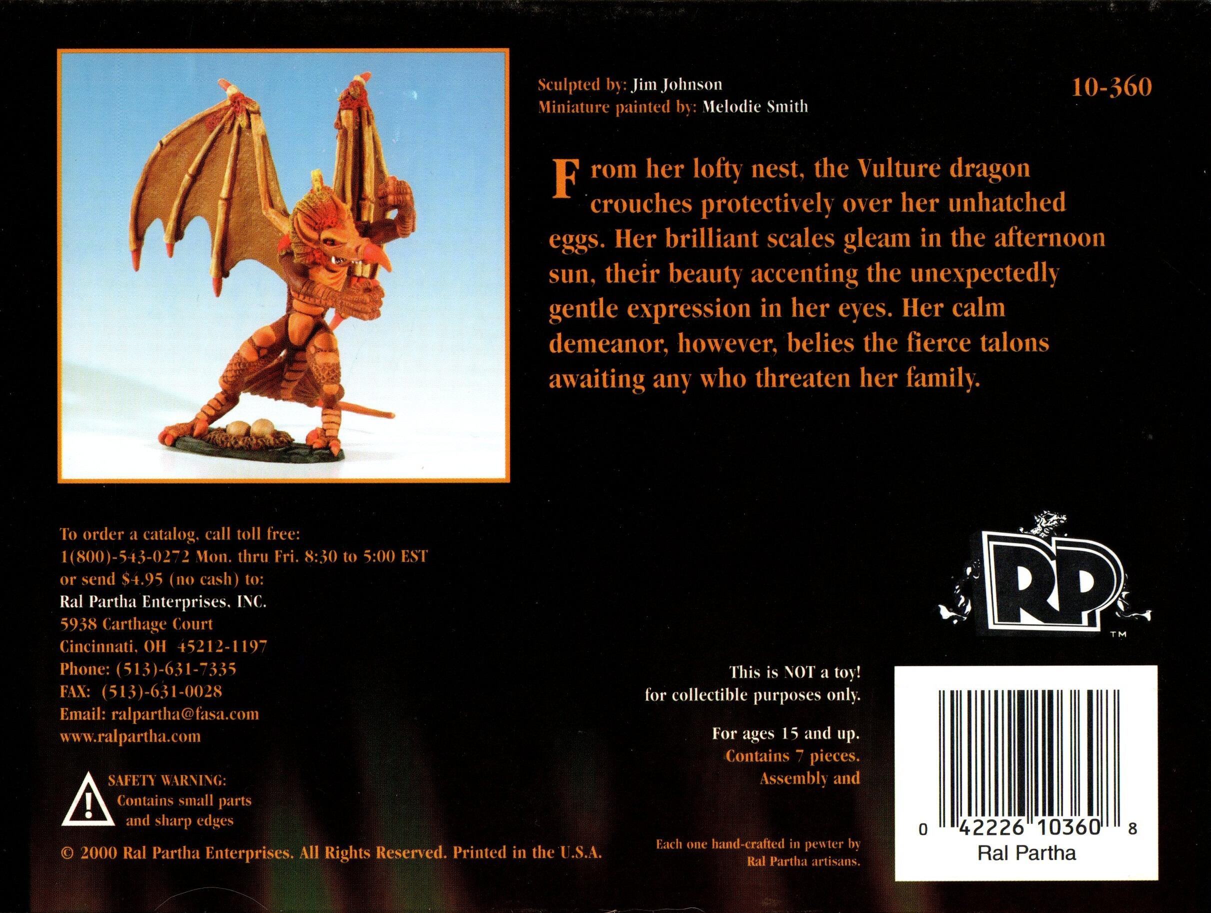 10-360 Vulture Dragon Box Set by Ral Partha
