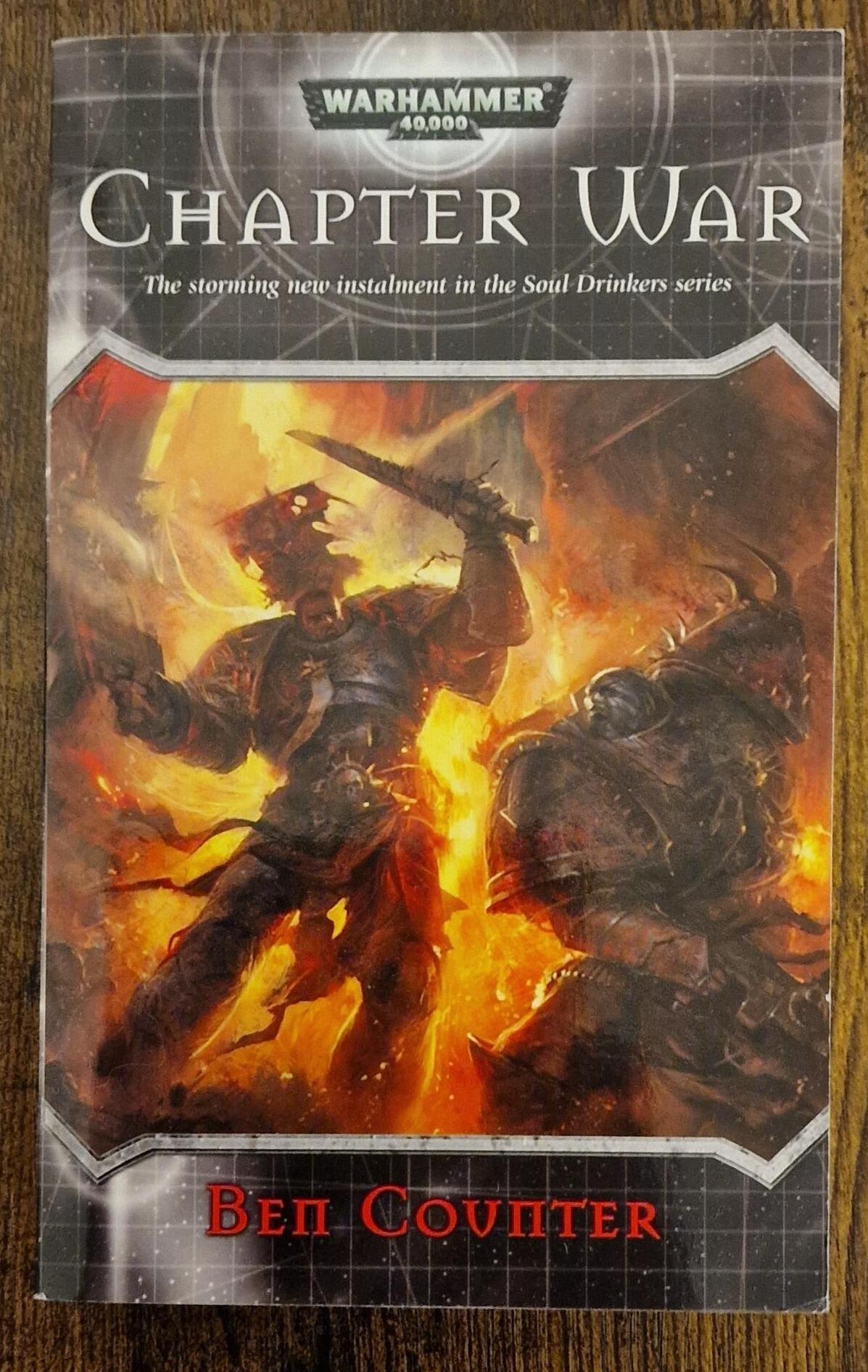 Chapter War Book Warhammer 40000 Novel Black Library