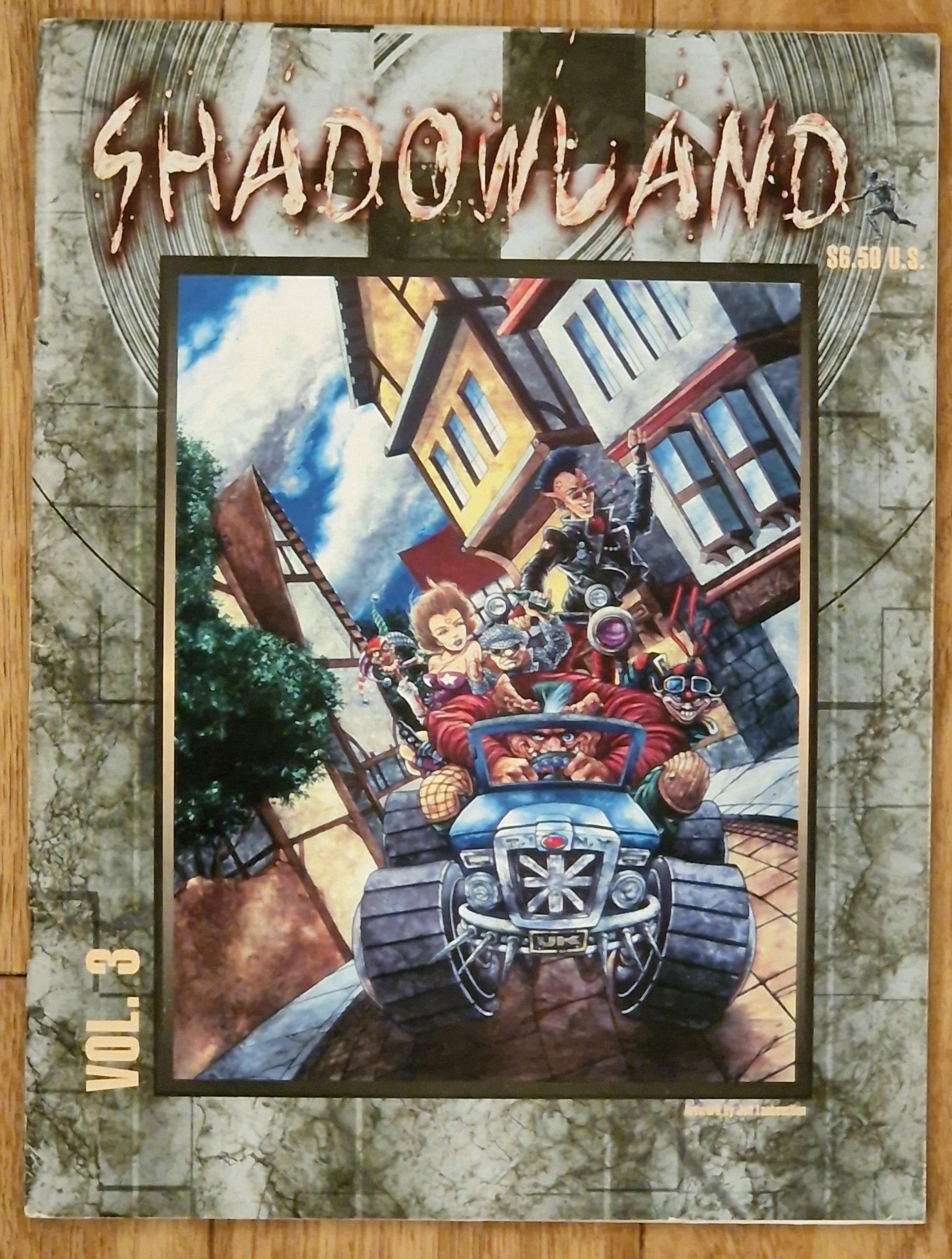 Shadowland Magazine Issue 3 for Shadowrun RPG