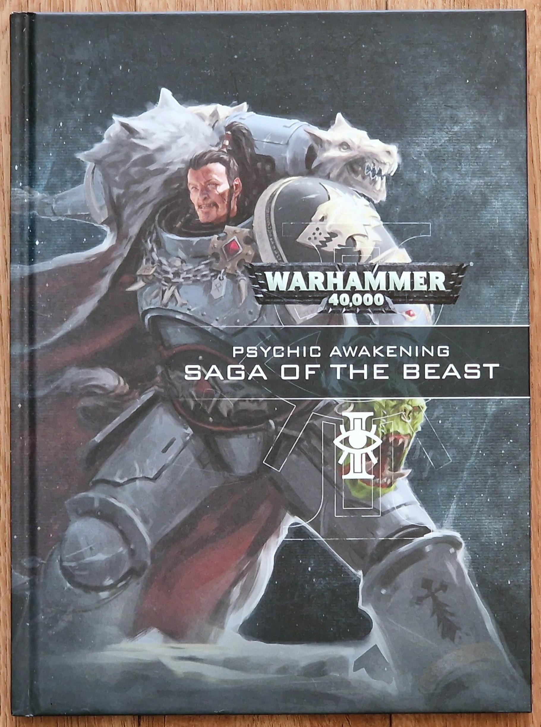 Warhammer 40000 Psychic Awakening Saga of the Beast Hardback 40K