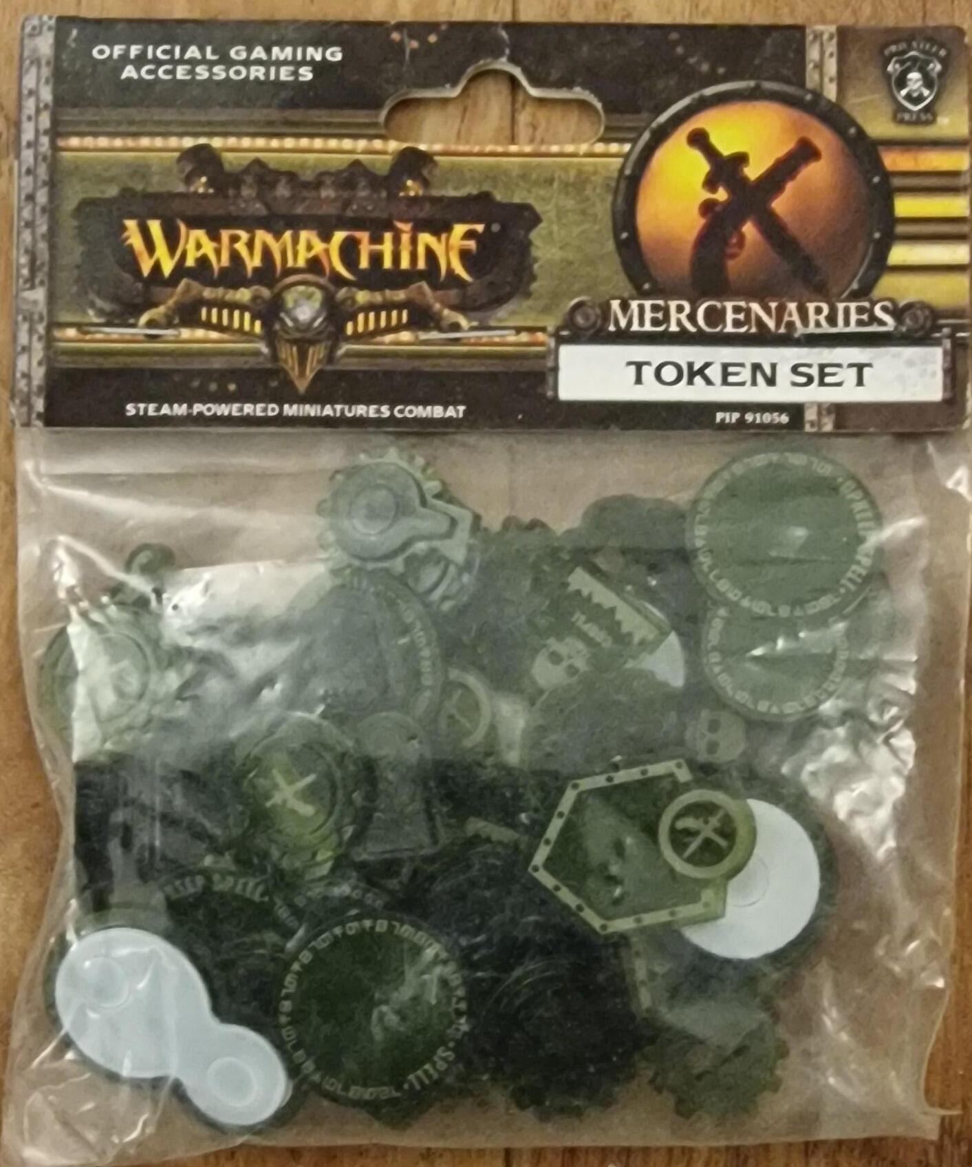 Warmachine Mercenaries Token Set by Privateer Press 91056