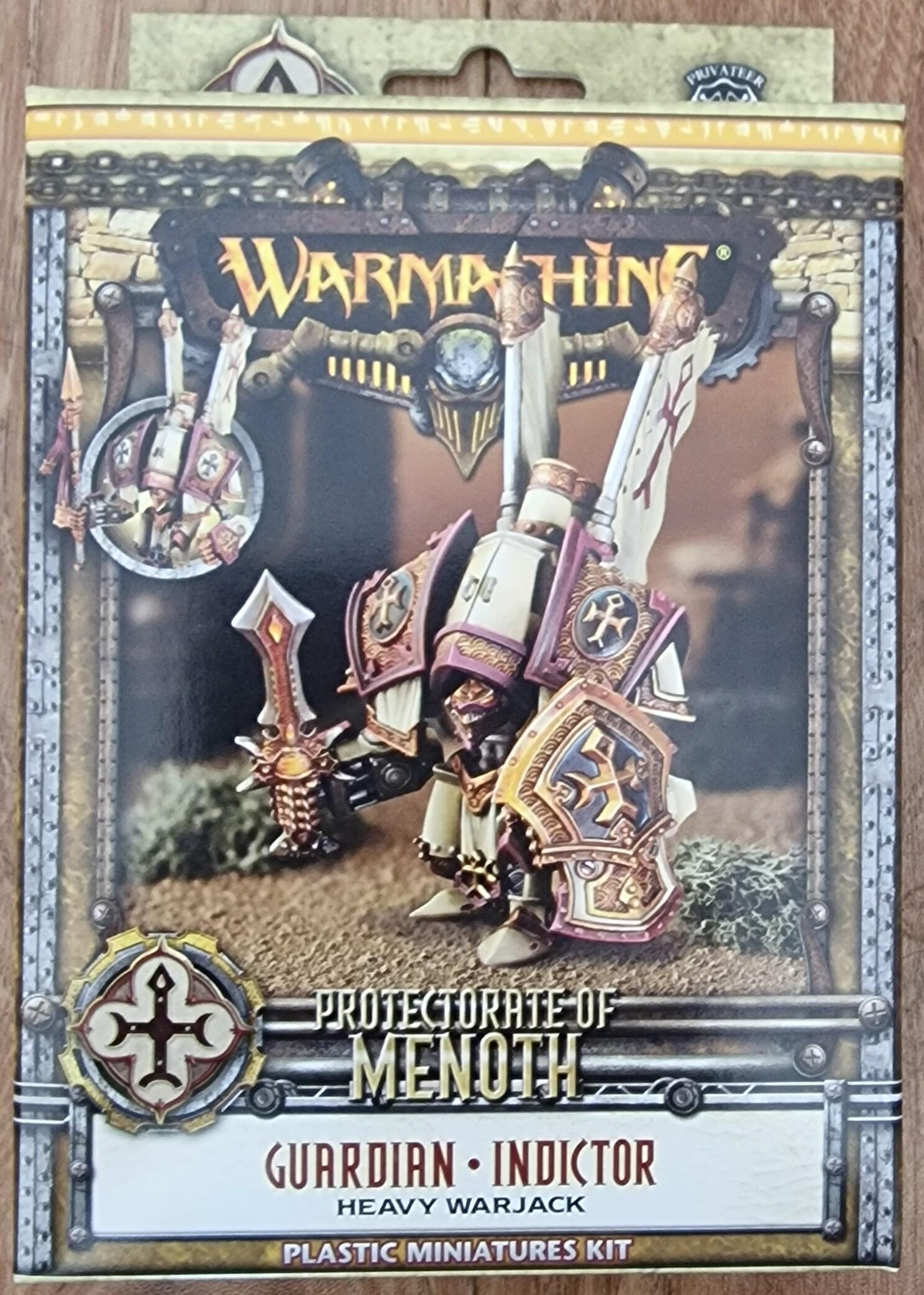 Warmachine Miniature Protectorate of Menoth Guardian or Indicator ...