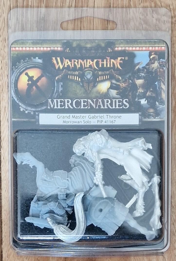 Warmachine Miniature Mercenaries Grand Master Gabriel Throne Privateer ...
