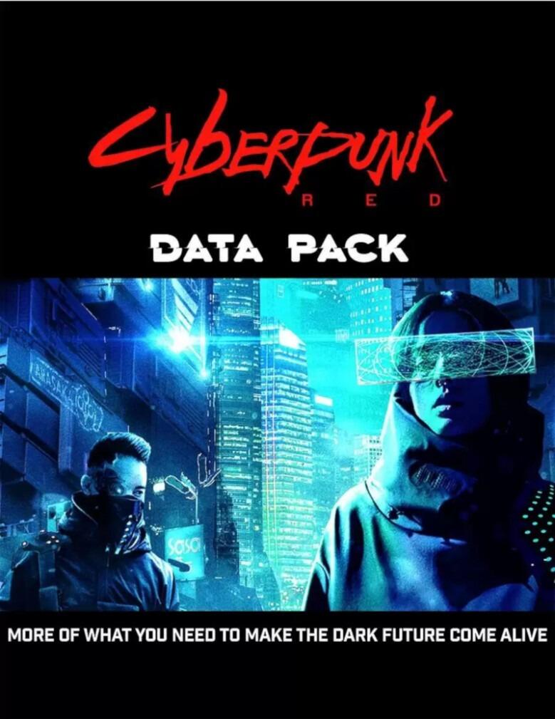 Data Pack for Cyberpunk Red by R Talsorian Games INC NEW