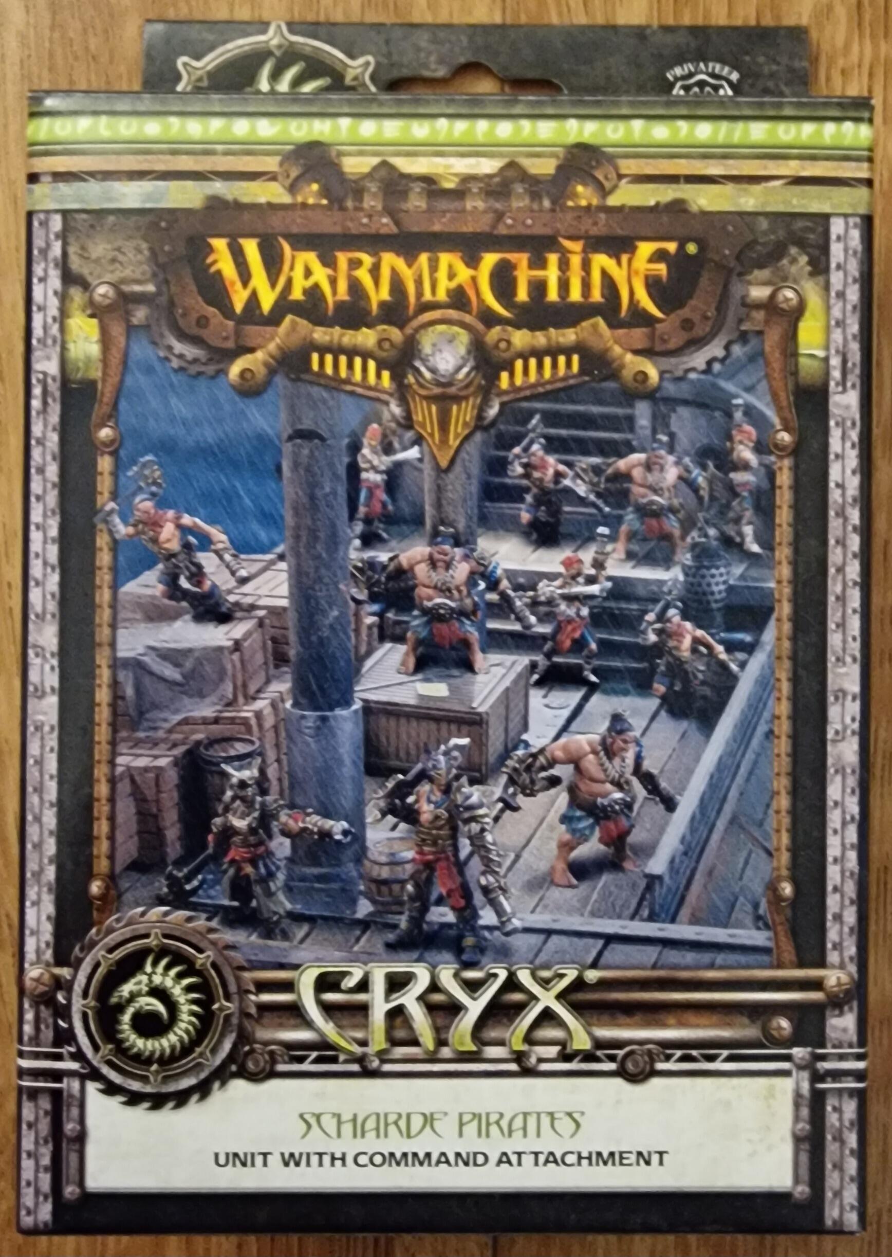Warmachine Miniature CRYX Scharde Pirates Unit with Command Attachment ...