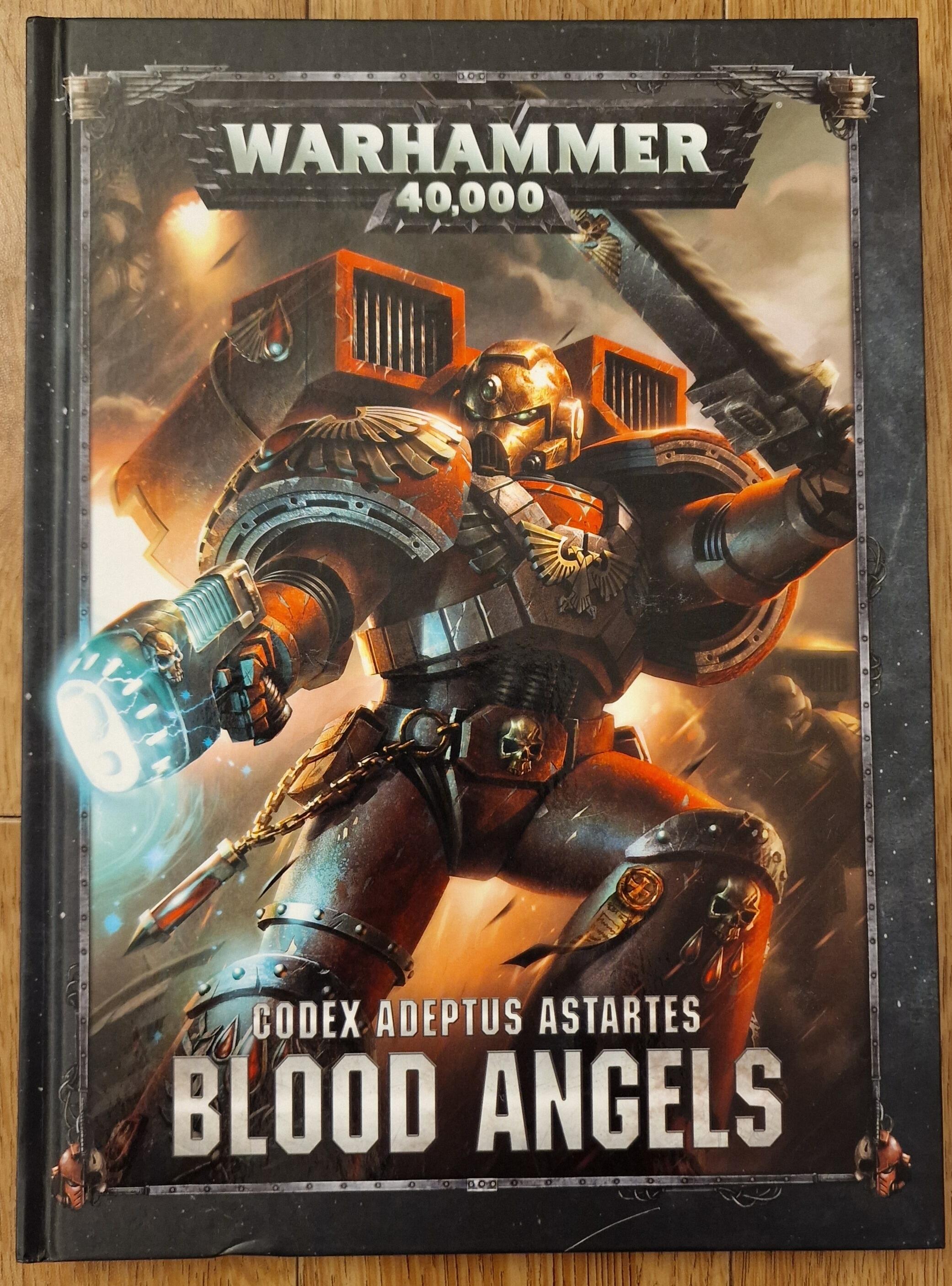 Warhammer 40000 Codex Adeptus Astartes Blood Angels 8th Edition