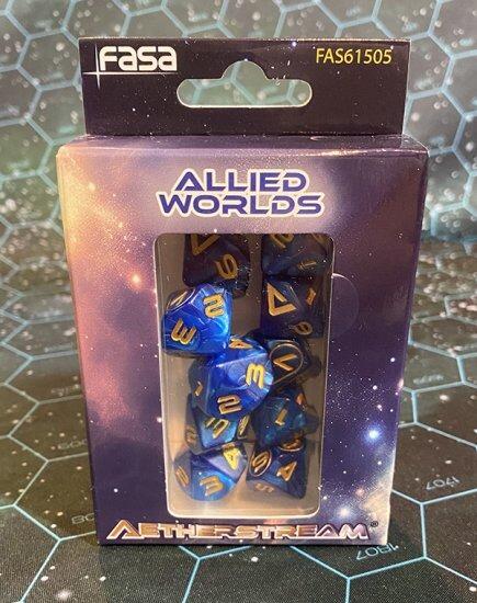 Allied Worlds Dice Set for Interceptor Aetherstream by FASA