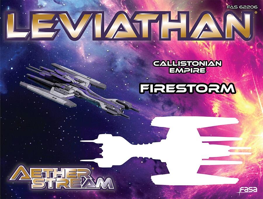 Leviathan Aetherstream Firestorm Class Cruiser Callistonian Empire by FASA