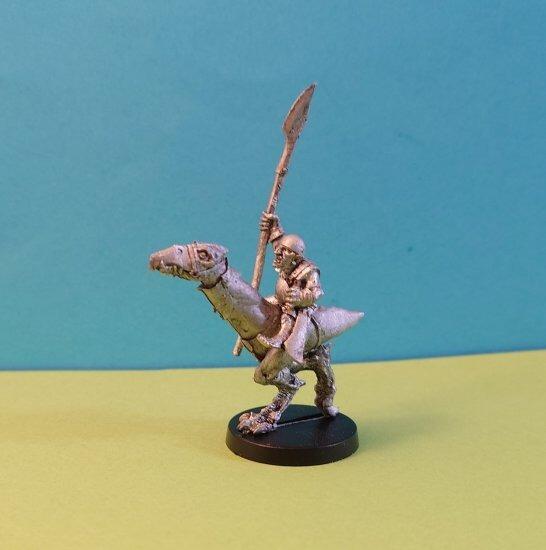 2823 Chronopia Goblin Ripper Beast Lancer by Heartbreaker Miniatures