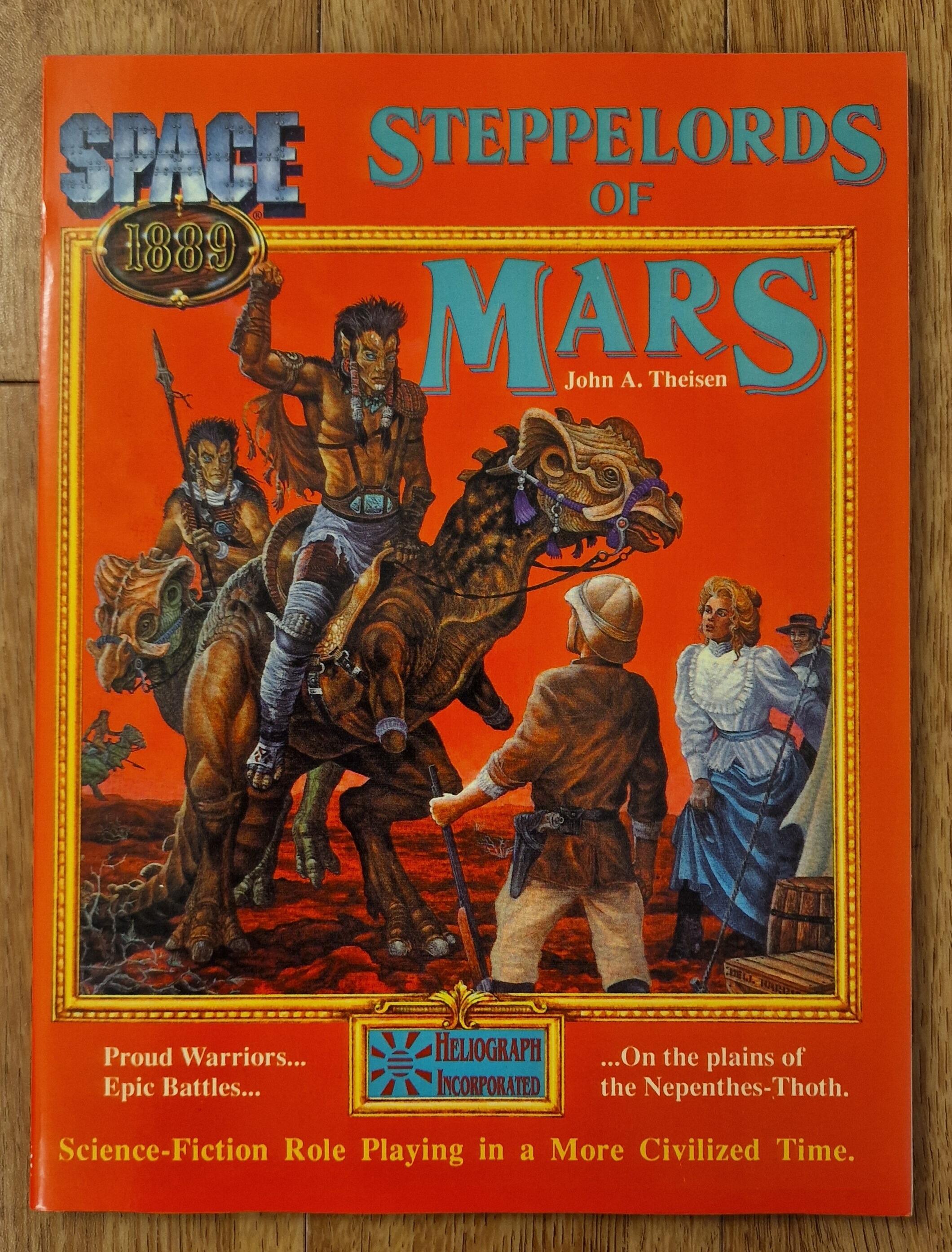 Steppelords of Mars / Caravans of Mars for Space 1889 RPG by Heliograph Inc