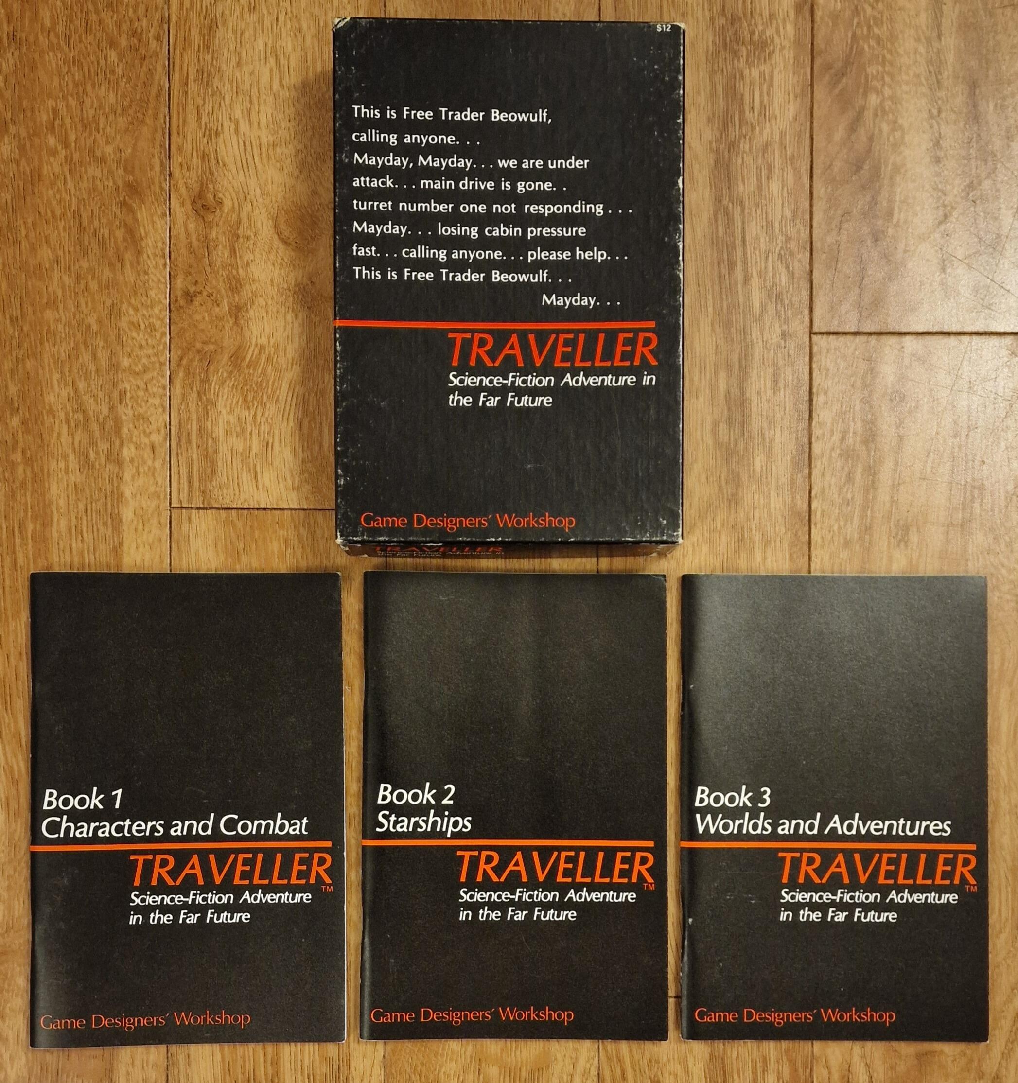 Classic Traveller Rules Box Set 2nd edition 1st Printing