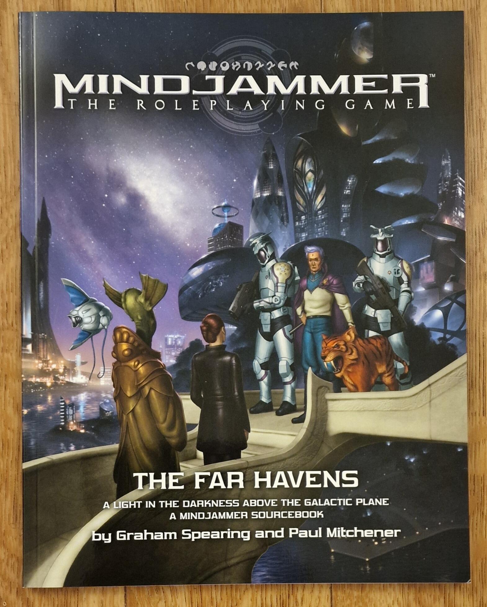 Mindjammer the Roleplaying Game The Far Havens Sourcebook FATE system