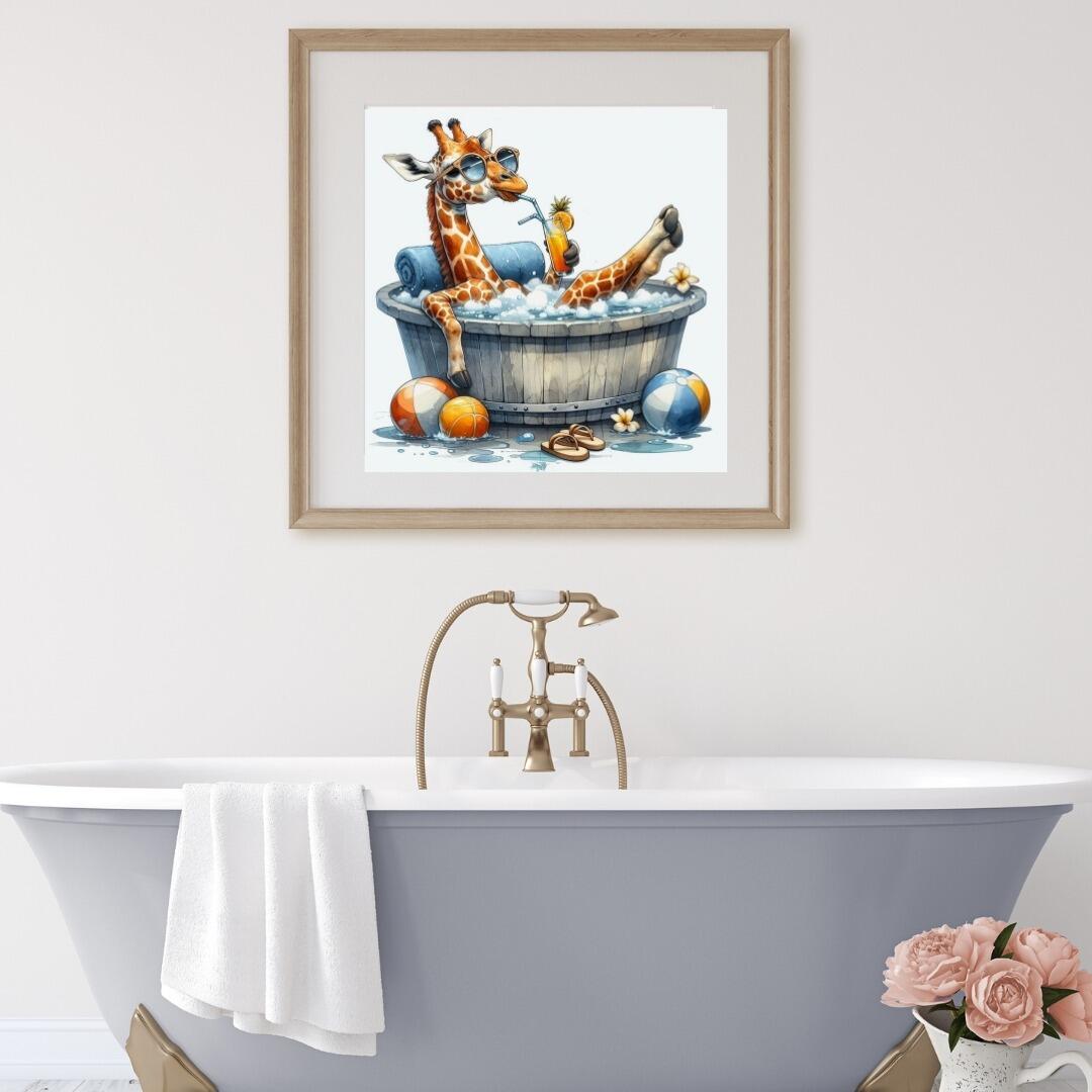 Bathtub wall art store