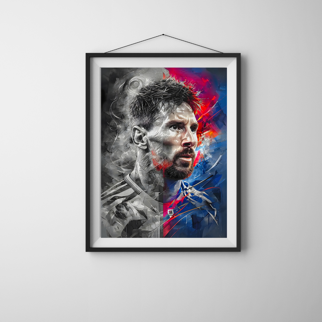 Lionel Messi Wall Art: Celebrate the Footballing Legend