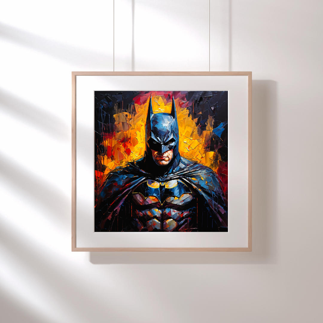 Superhero Iconic Character Wall Art Print – Superhero Artwork for Fans