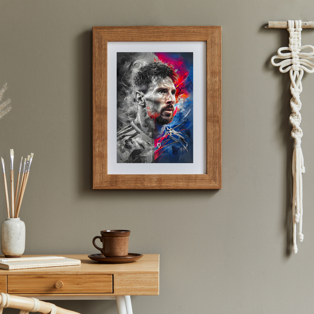 Lionel Messi Wall Art: Celebrate the Footballing Legend