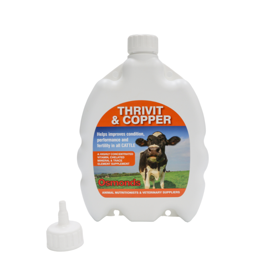 Osmonds Thrivit with Copper Drench for Sheep & Cattle - 1L