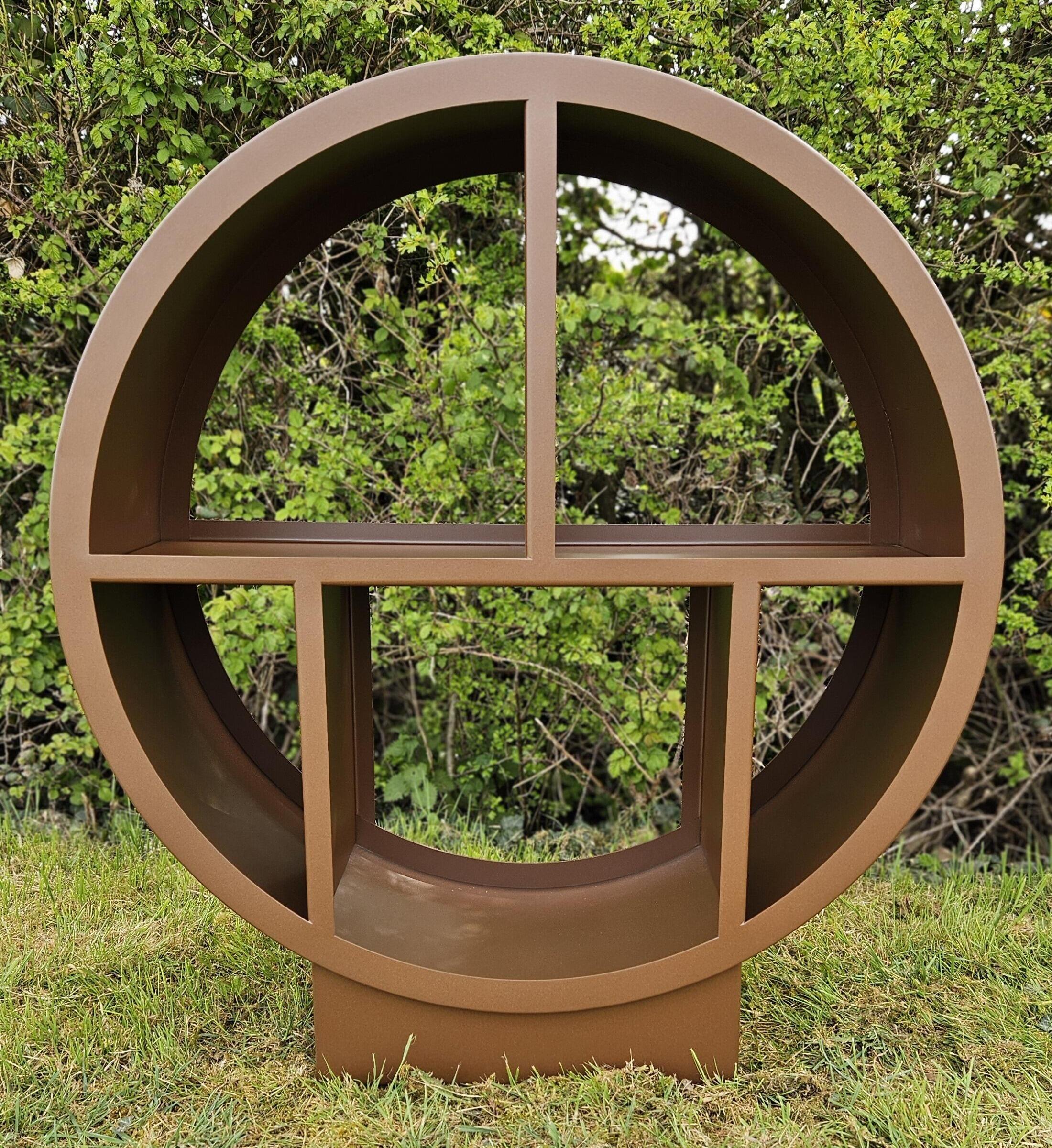 Circular Metal Log Store, Indoor or Outdoor, UK Manufactured, Free Delivery