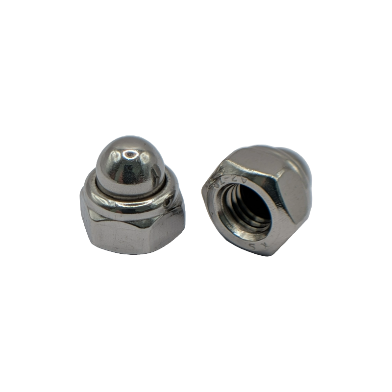 Dome Nylon Insert 'Nyloc' Nuts Stainless Steel A2-70 (304) - DIN 986 ...
