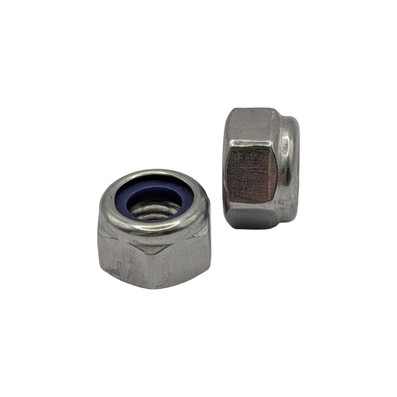 Buy M6 Nylon Insert 'Nyloc' Nuts Thick Type P Stainless Steel A2-70 ...