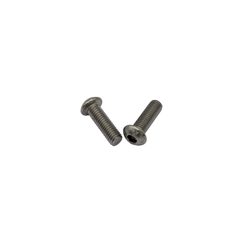 Buy M10 x 16 Button Head Socket Screws Stainless Steel A4 (316) Marine ...