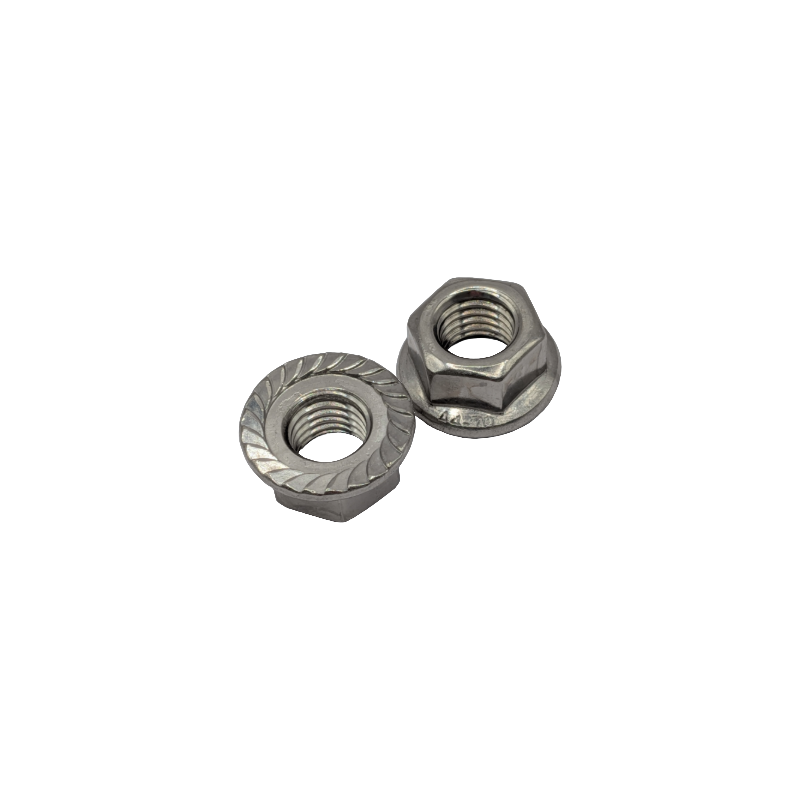 Buy M5 Serrated Flange Nuts Stainless Steel A4 (316) Marine Grade - DIN ...